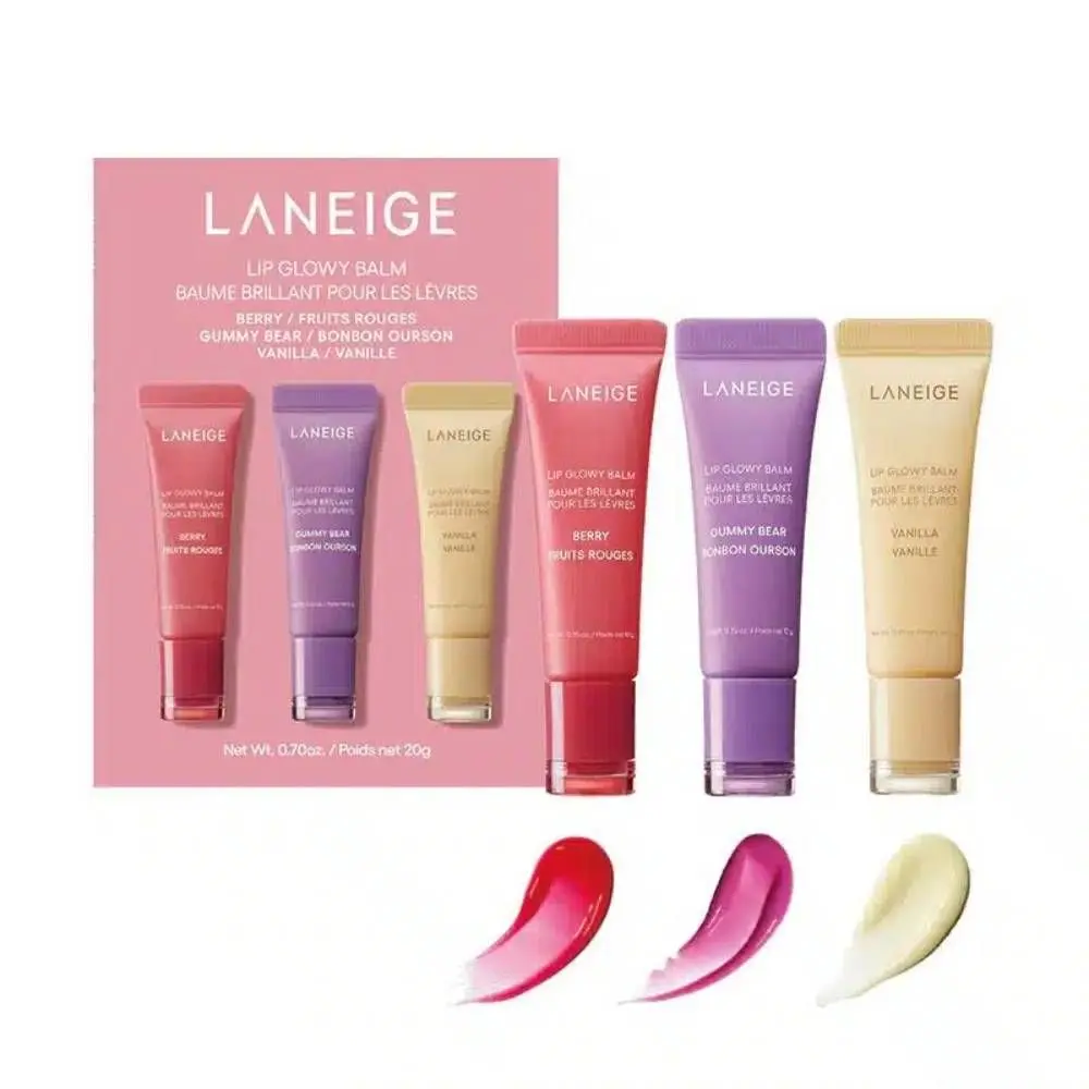 LANEIGE Lip Glowy Balm Trio Set