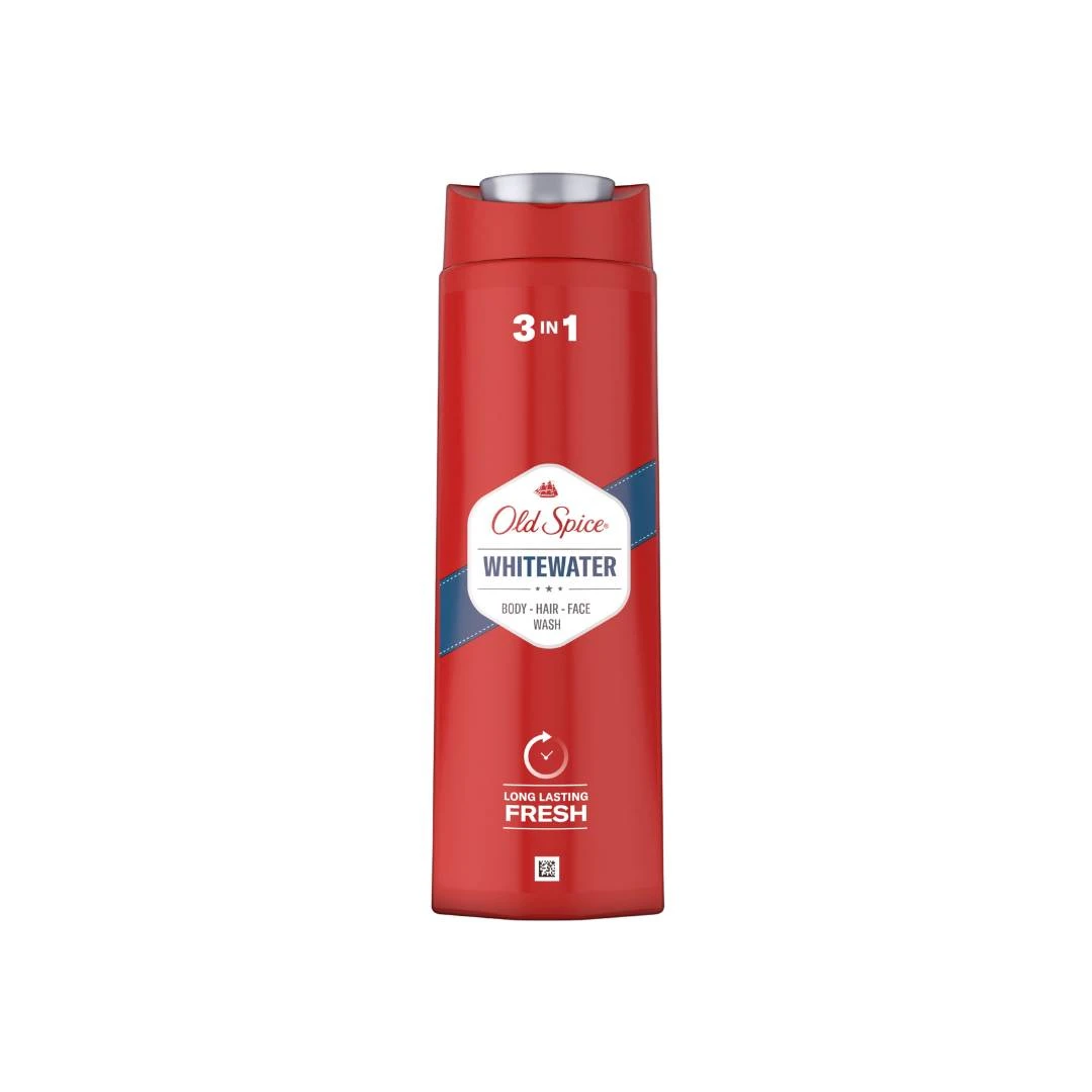 Old Spice Whitewater 3 u 1 Gel za Tuširanje i Šampon 400 mL