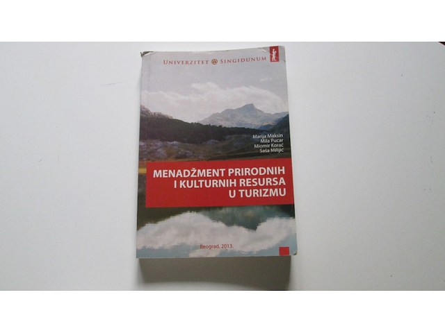 Menadžment prirodnih i kulturnih resursa u turizmu