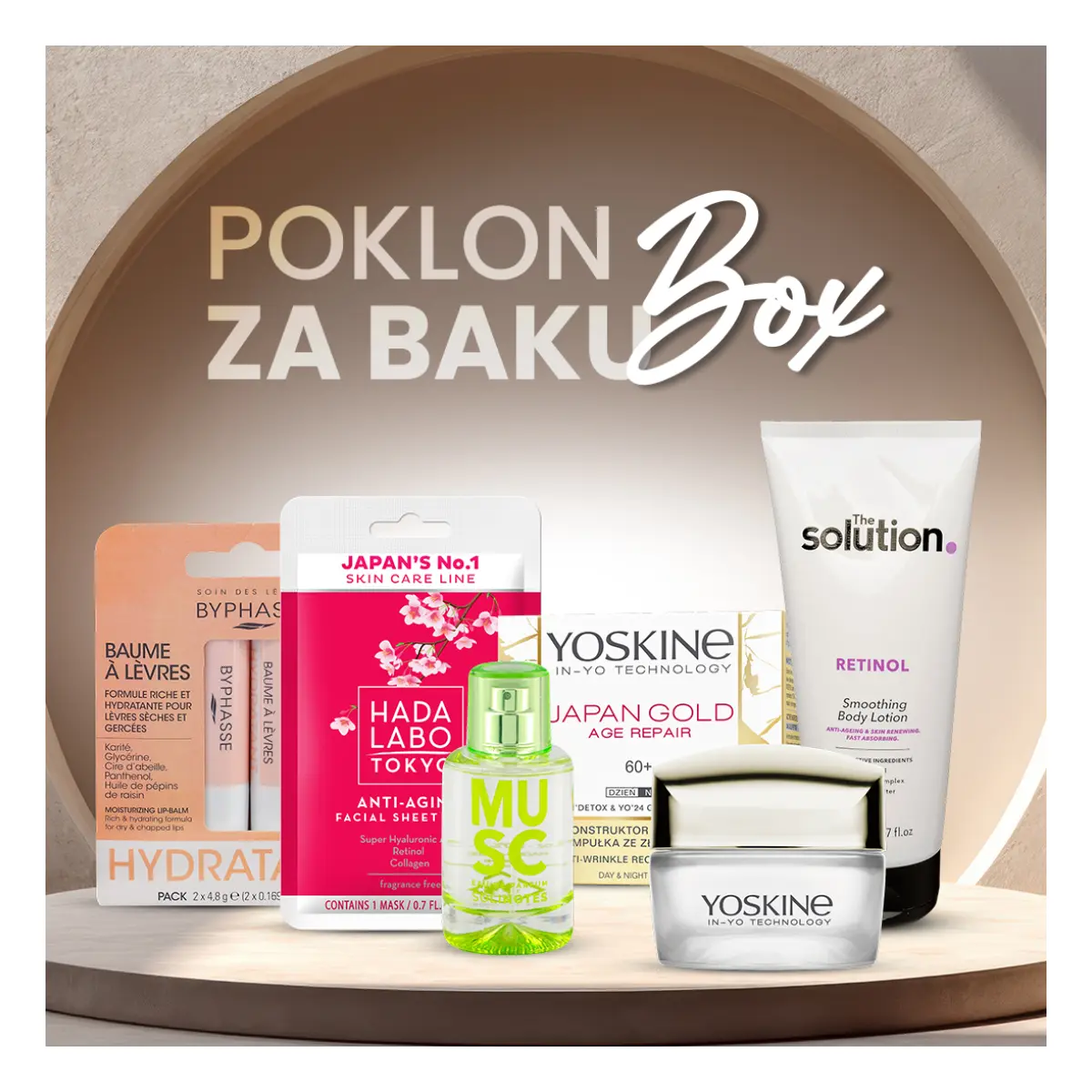 Možda će Vam se
                svideti
Byphasse noćna krema protiv bora sa retinolom 50 ml
Byphasse Q10 hydra’confort dnevna krema za lice 50 ml
Yoskine Geisha Gold Secret dnevna i noćna krema...