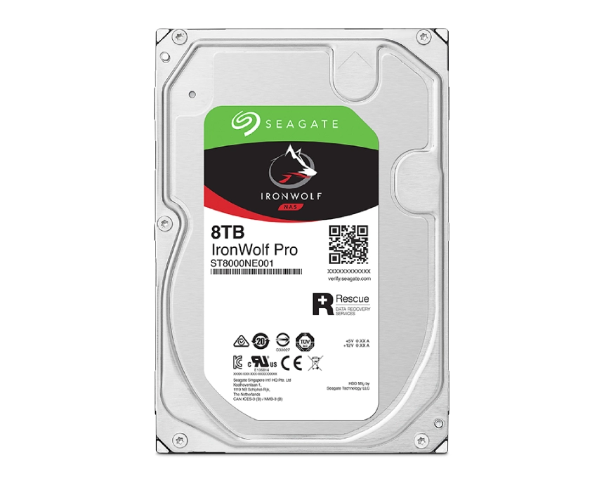 SEAGATE 8TB 3.5 inča SATA III 256MB 7.200 ST8000NT001 IronWolf Pro NAS hard disk