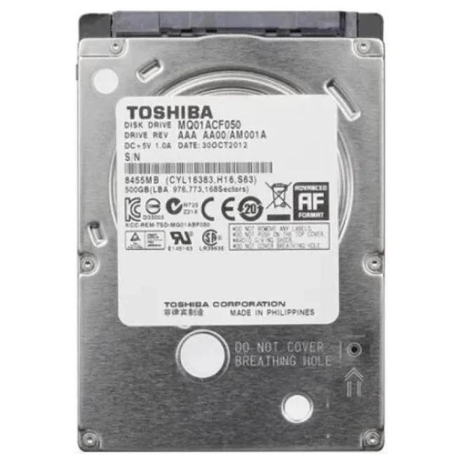 Hard disk 2.5 SATA 500GB Toshiba MQ01ACF050-bulk