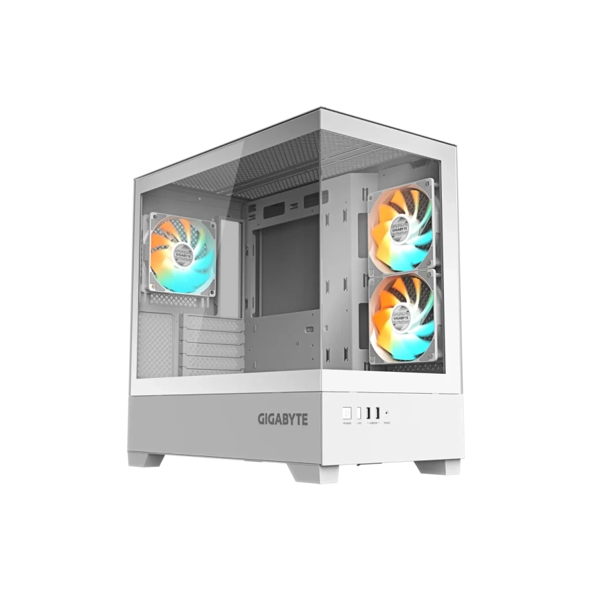 Kucište GIGABYTE C201P Panoramic ICE Micro-ATX/Mini-ITX/bez napajanja/bela