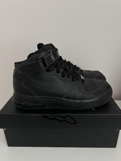 Nike Air force 1 duboke crne