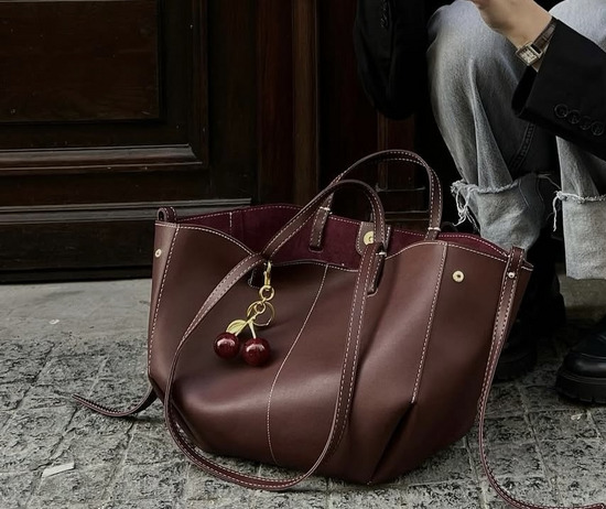 Bordo / burgundy torba