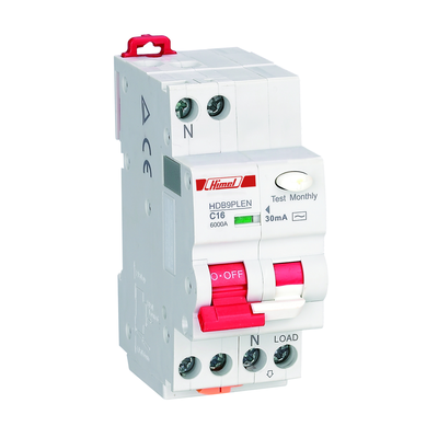 Autom. osigurač+diferenc. zaštita 6kA 1P+N C 20A 30mA Himel