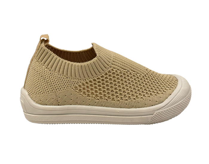 KNITTED SPORT SNEAKER KHAKI SAND