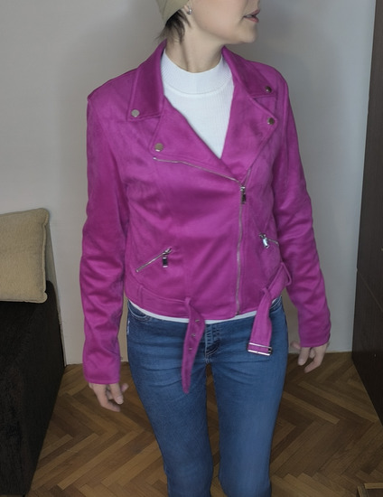 New Look pink jakna – vel. 42 (L)