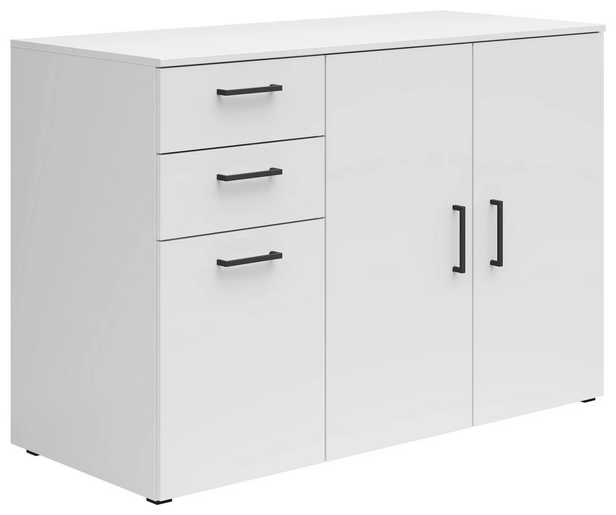 Carryhome KOMODA 120/83/52 cm bela