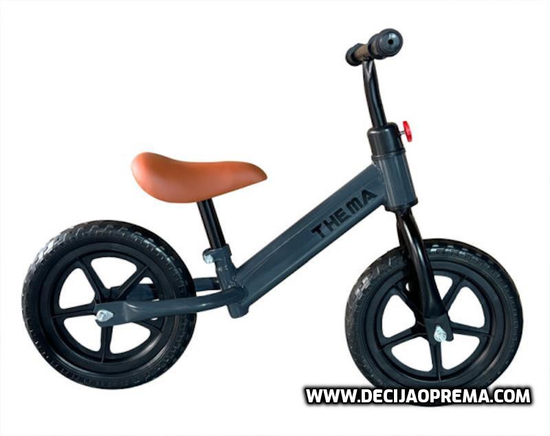 Balance Bike Thema Sivi