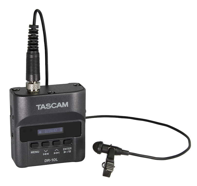 Tascam DR-10L | Micro Linear PCM Recorder with Lavalier Mic