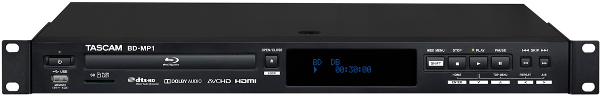 Tascam BD-MP1 Blu-ray Media Player