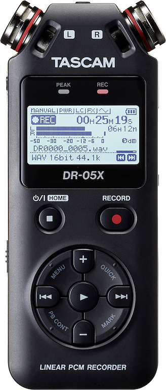 Tascam DR-05X | Handheld Sound Recorder