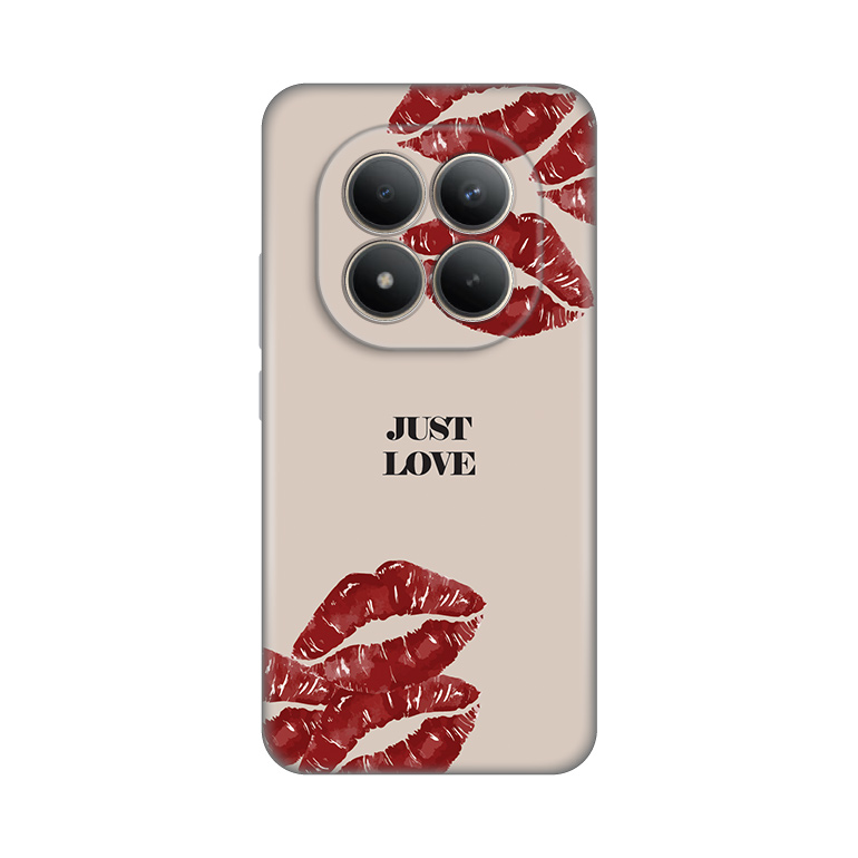 Maska(futrola) Silikonska Print Skin za Xiaomi Redmi Note 15 Pro Plus 5G Just Love