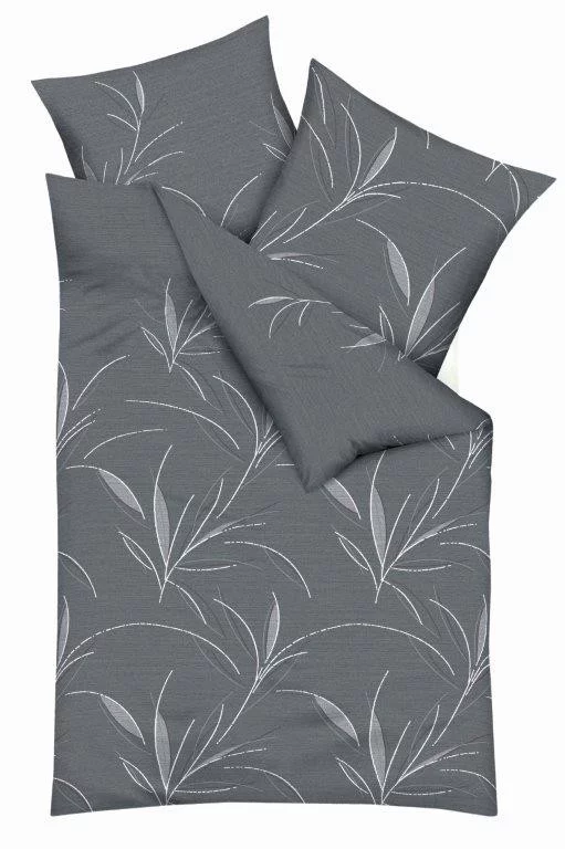 Kaeppel POSTELJINA Organic 140/200 cm makosaten siva