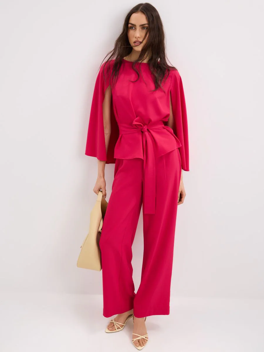 Wide leg pantalone
