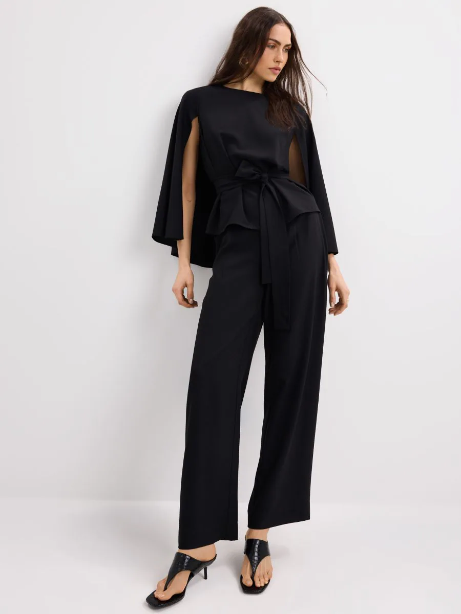 Wide leg pantalone