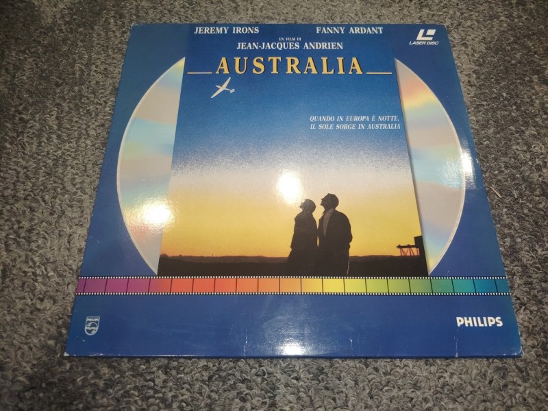 Jeremy Irons - Australia (Italy 12` LASERDISC)
