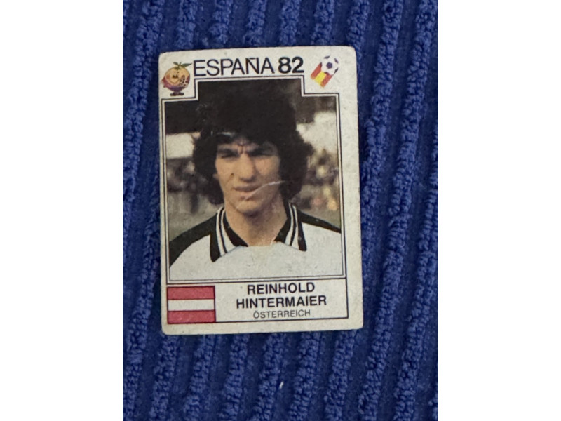 ESPANA ‘82 br.137 REINHOLD HINTERMAIER