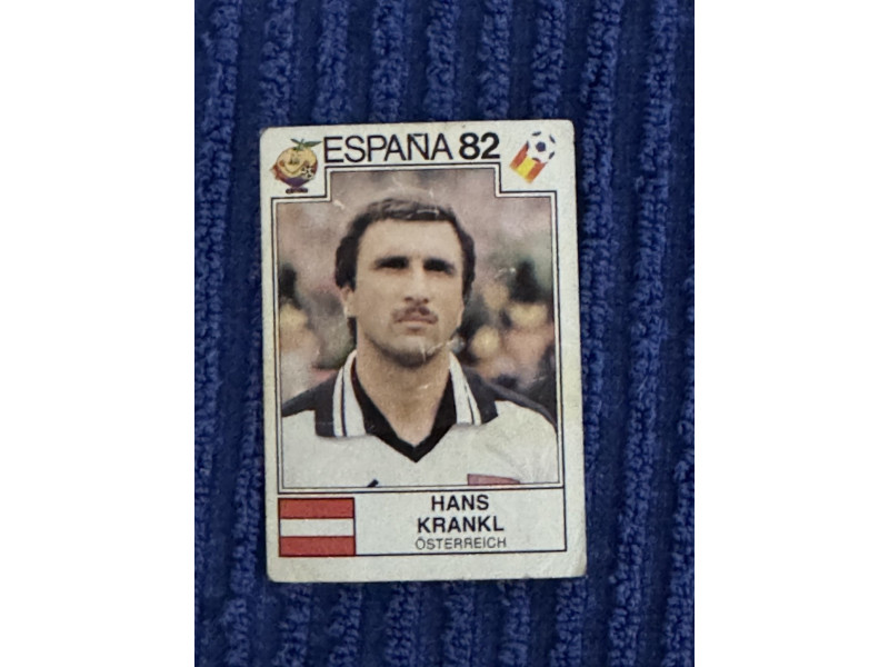 ESPANA ‘82 br.142 HANS KRANKL