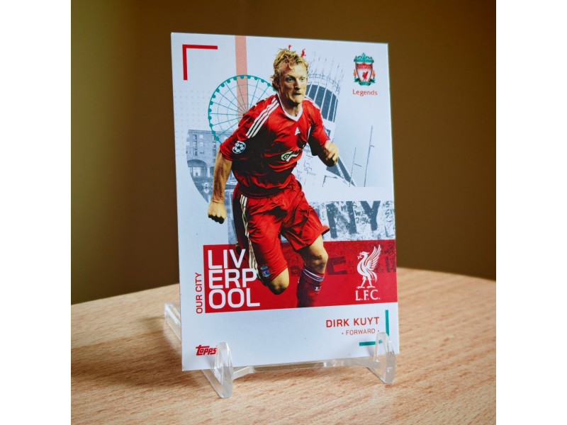 Dirk KUYT kartica - Liverpool 2023 Topps