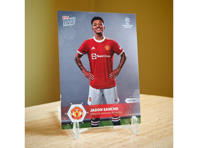 Jadno SANCHO Man Utd potpis - Topps Now 2021
