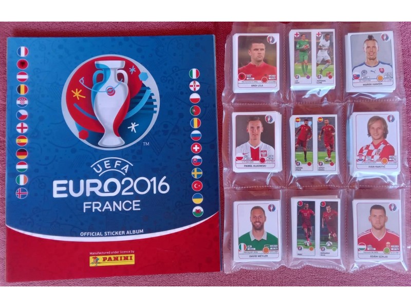 Euro 2016 PANINI Album + Set sličica