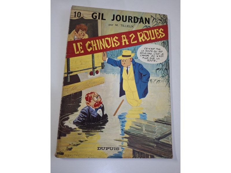 EO Gil Jourdan 10 Le chinois à deux roues Vintage 1973