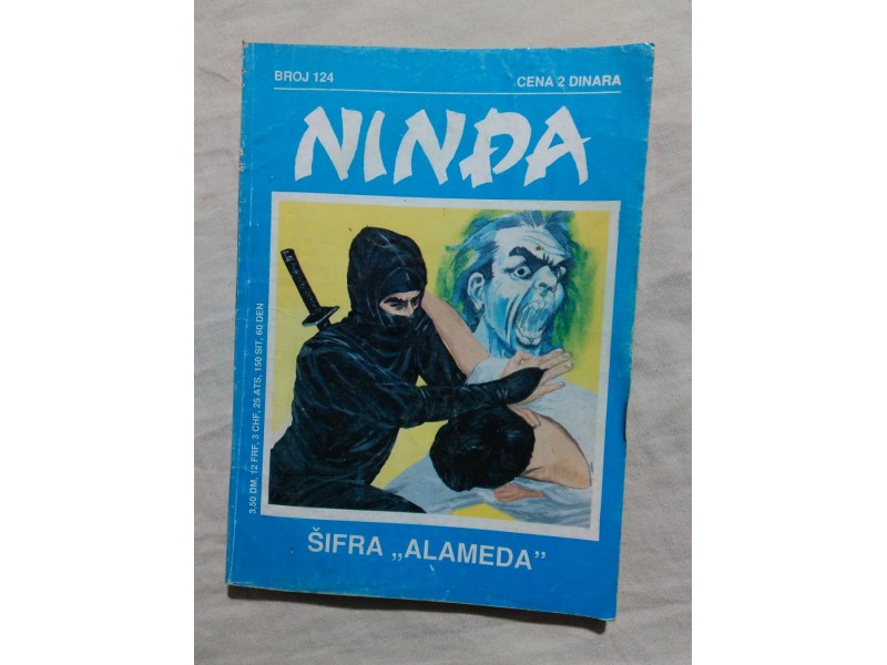 Nindja broj 124, Sifra Alameda