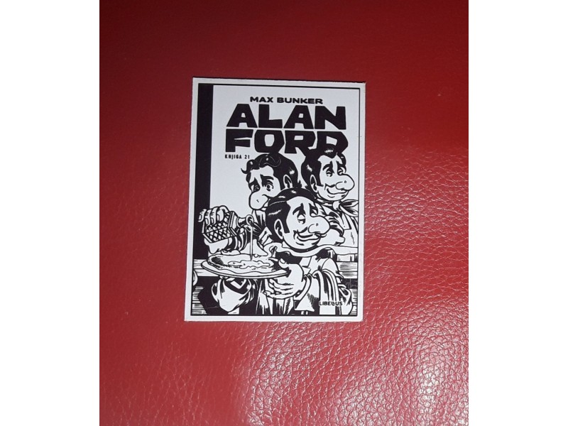 Magnet za frizider - Alan Ford