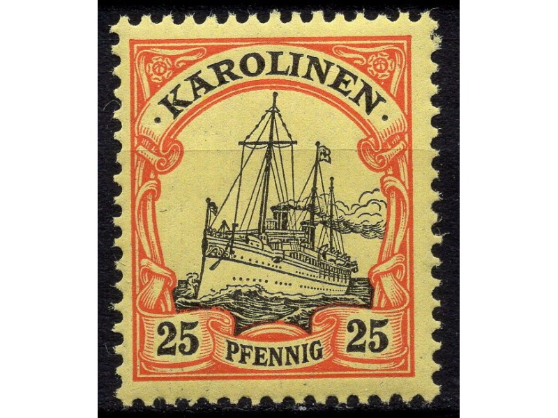 Karolinen 1900. Mi: 11