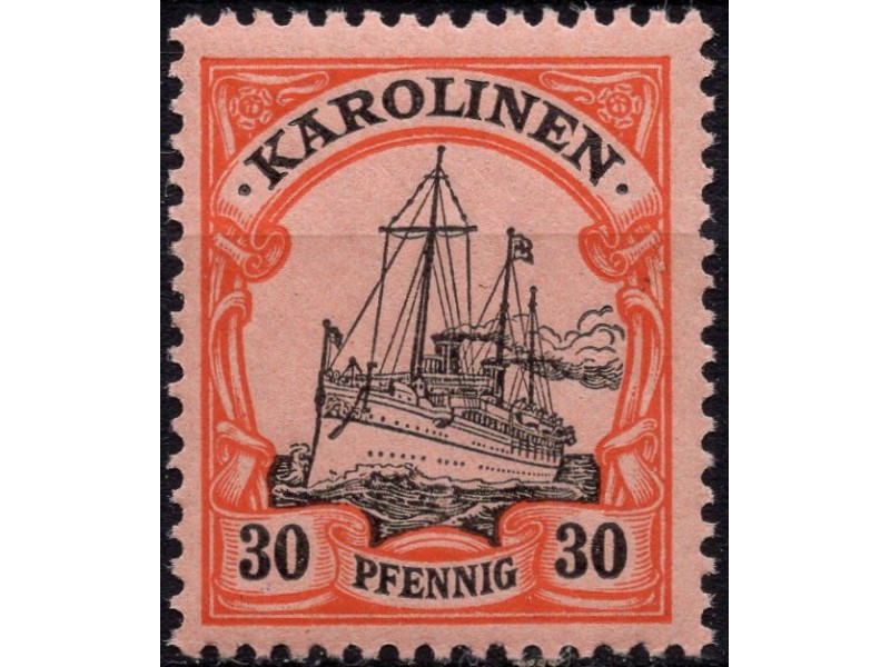 Karolinen 1900. Mi: 12