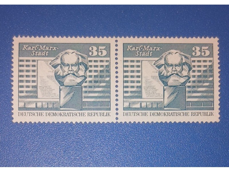 Nemačka DDR marke dvojac 1973 MNH **