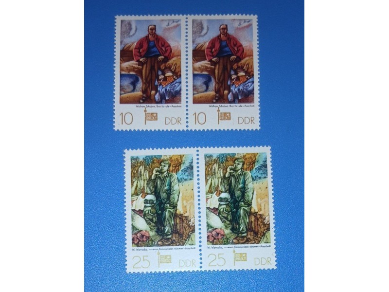 Nemačka DDR serija dvojci 1977 MNH **