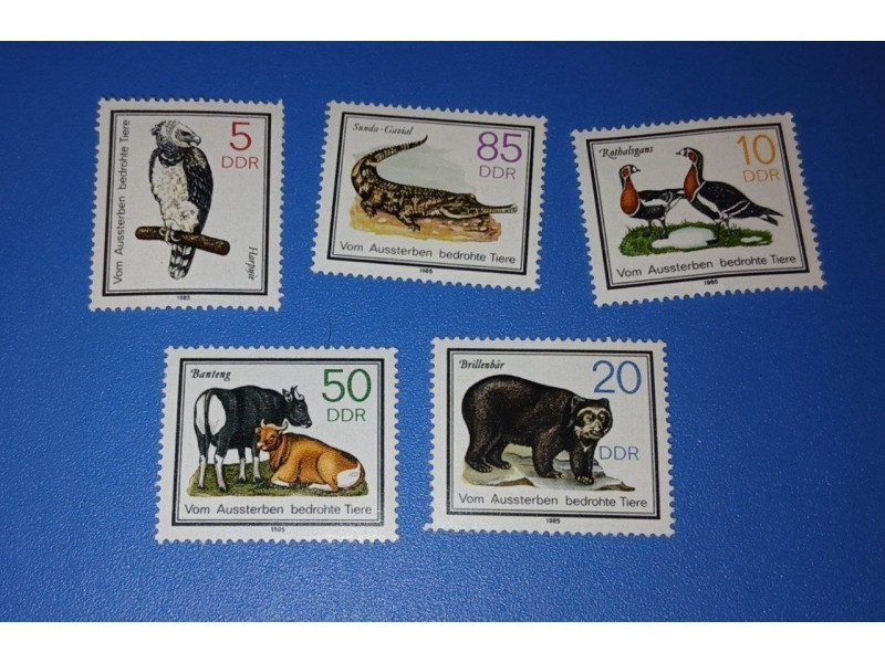 Nemačka DDR serija fauna 1985 MNH **