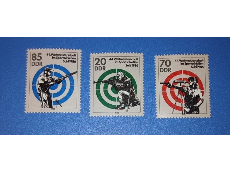Nemačka DDR serija 1986 MNH **