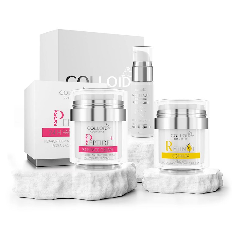 Peptide
&
Retinol
Anti-age
set