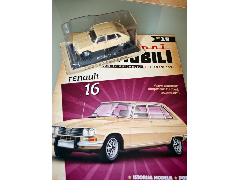 RENAULT 16 - Legendarni automobili br. 19 DeAgostini!
