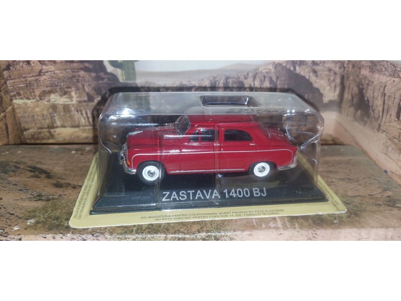 DeAgostini Zastava 1400 BJ (Fiat 1400) 1:43