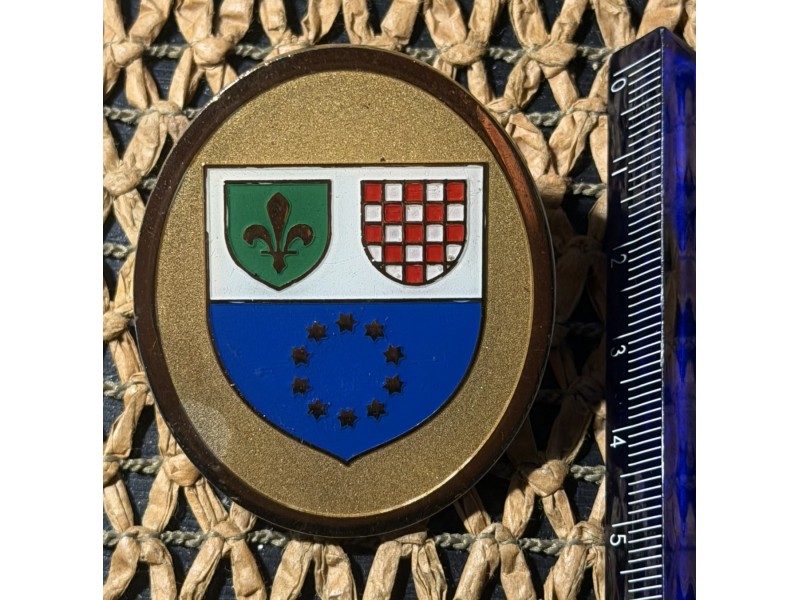 Oznaka bosansko-hrvatska i EU federacija