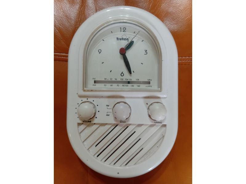 Ingersol Treton-Stoni sat sa radiom-QUARTZ CLOCK