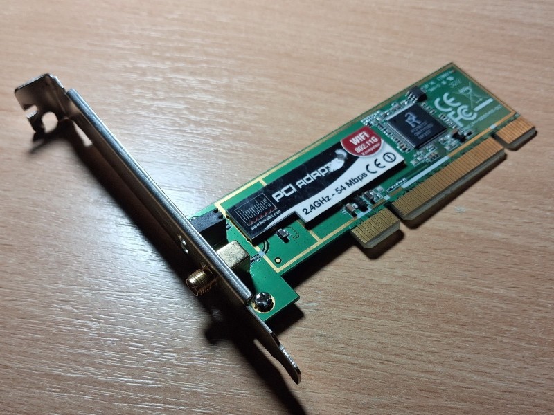 Hercules WiFi PCI kartica (802.11g, 54 Mbps)