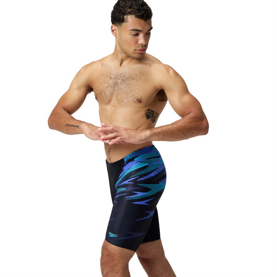Speedo Hyper Boom V-Cut Jammer Blue