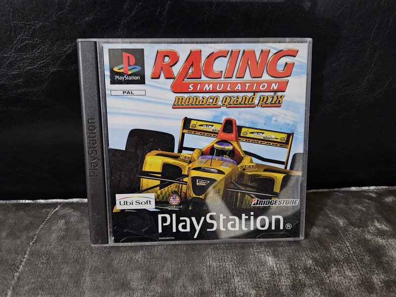 Racing Simulation Monaco Sony PS1 UK