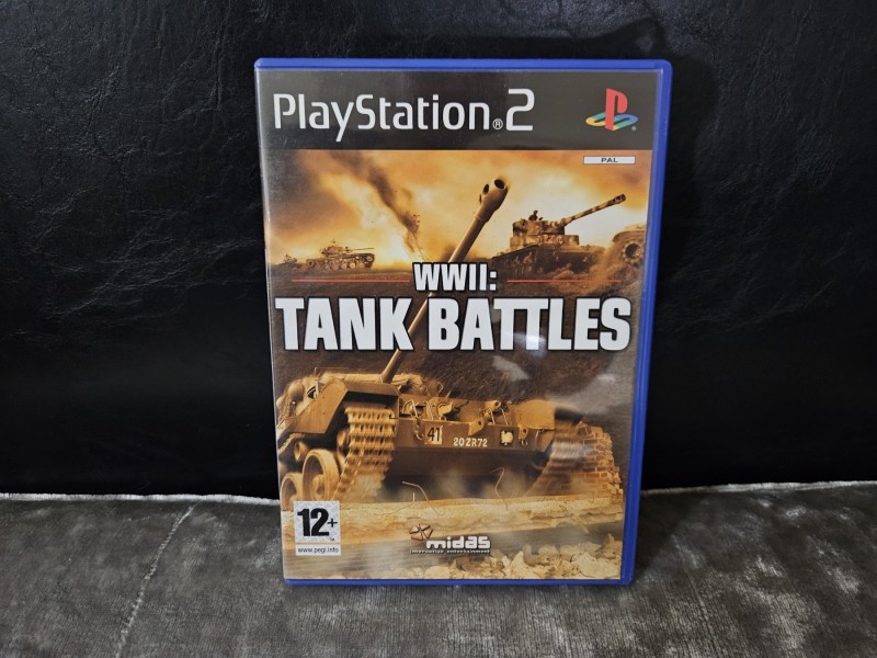 WWII Tank Battles Sony PS2 UK