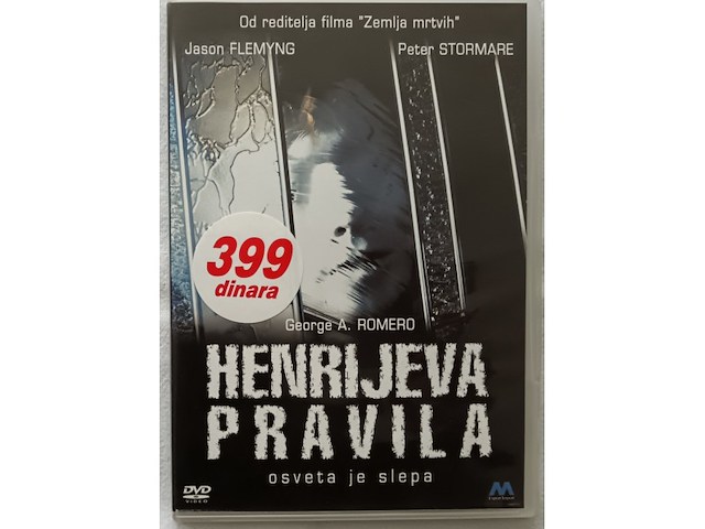 HENRIJEVA  PRAVILA  ( Rez: George A.Romero )