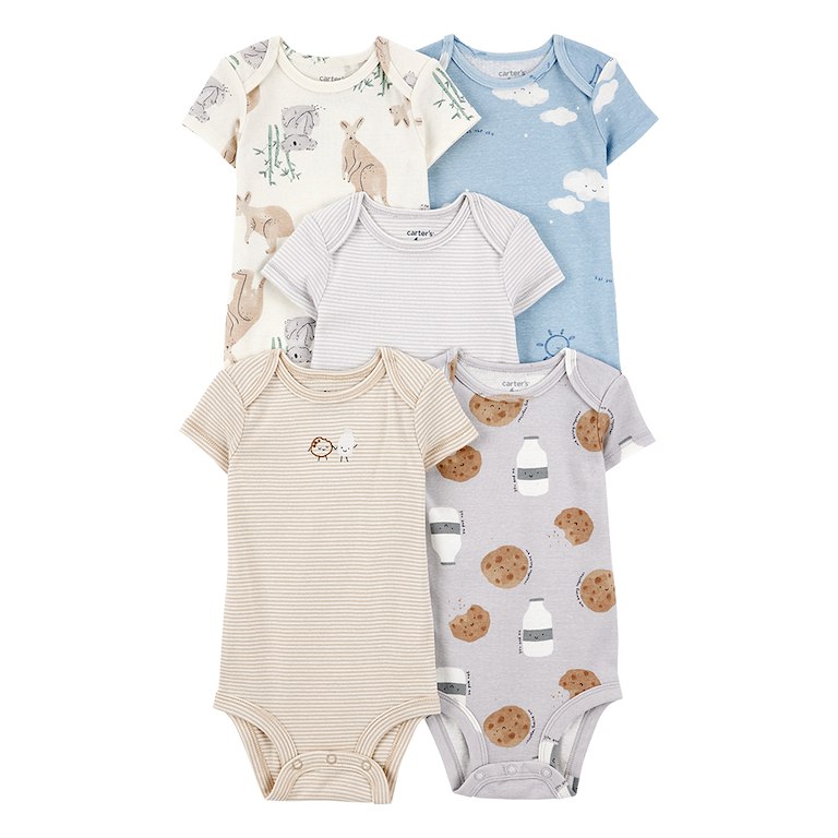 Carter's bodi za bebe dečake - set od 5 kom. BZ251T009310