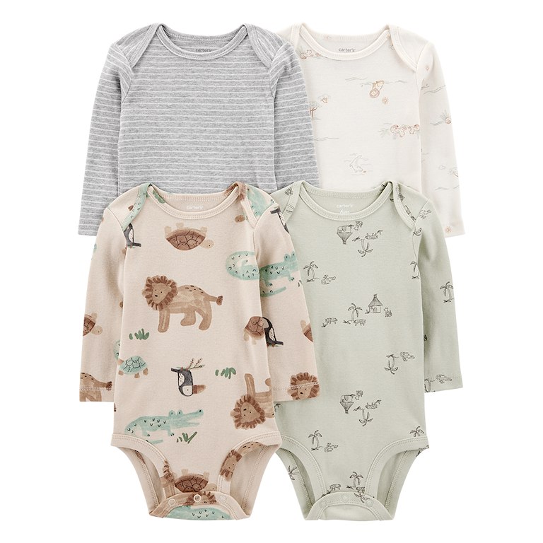 Carter's bodi za bebe dečake - set od 4 kom. BZ251T167010