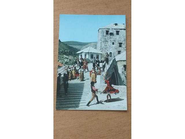 Mostar - Narodna Nošnja - Folklor -  Bosna - Čista
