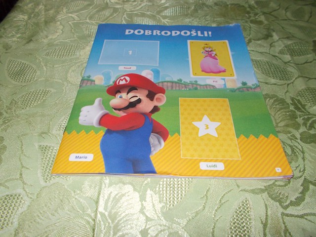 Super Mario - Play Time - Sticker Album - Panini